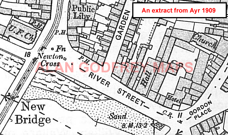 Old Maps of Ayr, Girvan, Kilmarnock, Largs and Troon.