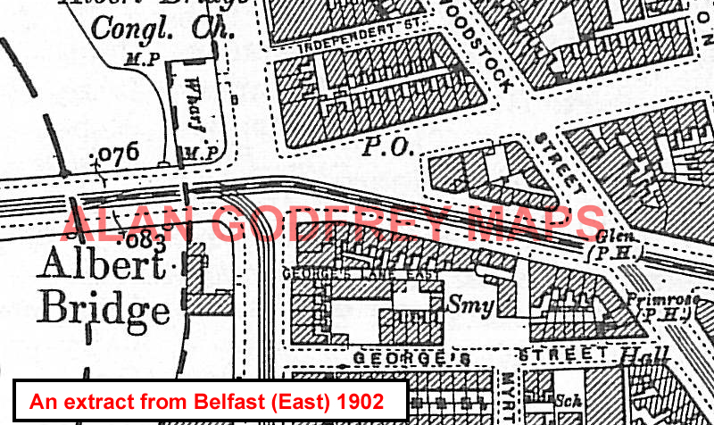 Old Maps of County Down, Belfast, Bangor, Newry, Newtownards ...