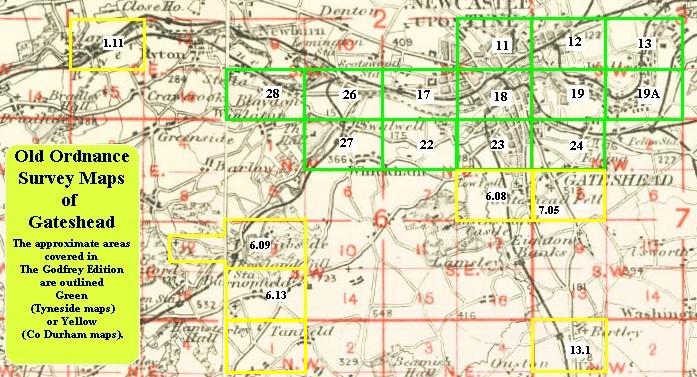 Old Maps of Gateshead