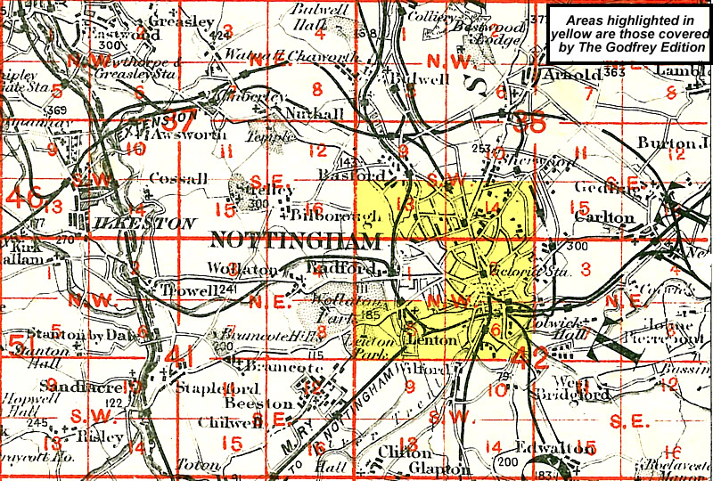 Old Maps of Nottingham, Sherwood, Mapperley history
