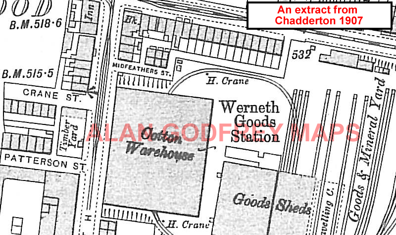 Old Ordnance Survey Maps of Oldham and Chadderton history