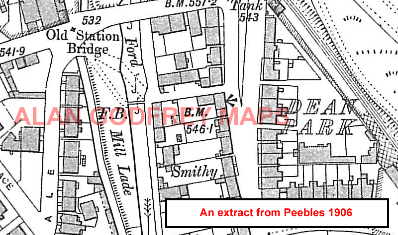 Old Maps of Peebles