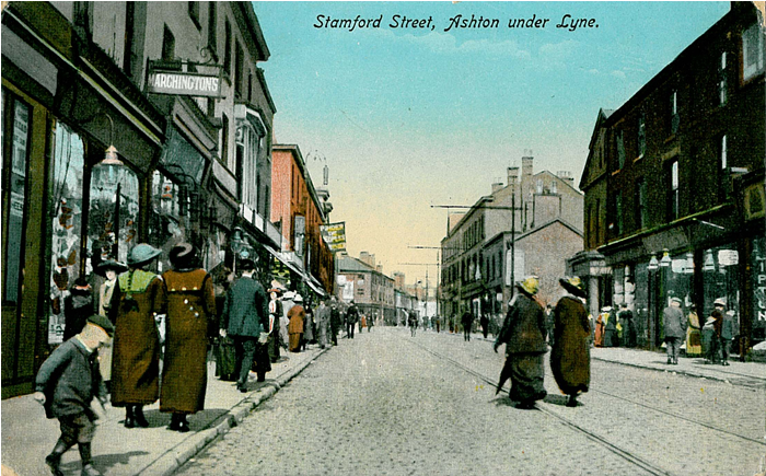 Old Maps of Ashton, Denton, Stalybridge and Tameside.